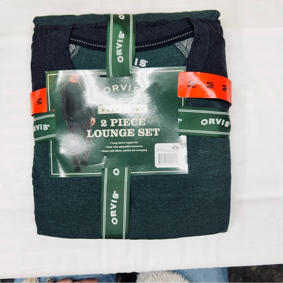 Orvis | Other | Orvis 2 Piece Lounge Set Green And Gray | Poshmark